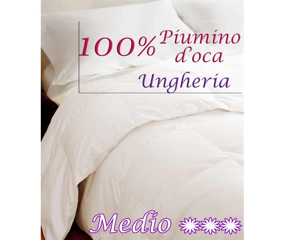Piumone 100% Piumino Ungheria 180gr.mq Matrimoniale - Arredo e Corredo